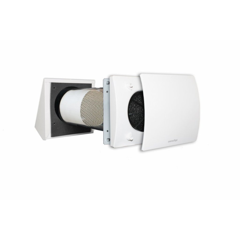 Sieninis mini rekuperatorius Aerauliqa Quantum HR 100 - OroTech